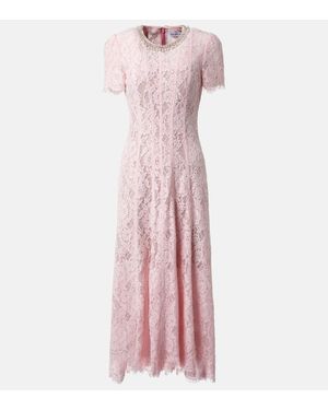 Self-Portrait Embroidered Dresses for Women | Lyst