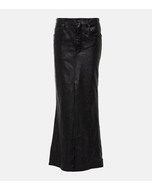 Balenciaga Leather Skirts for Women | Lyst