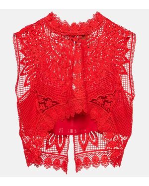 FARM Rio Crochet Tops for Women | Lyst