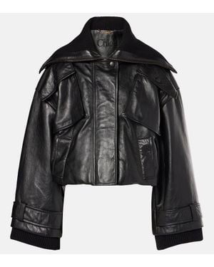 Chloé Faux Leather Jackets for Women | Lyst
