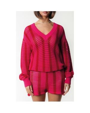 Red Colourful Rebel Knitwear for Women | Lyst