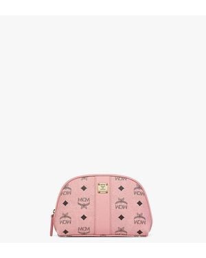 Pink MCM Makeup bags and cosmetic cases for Women | Lyst