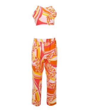 Orange Emilio Pucci Pants for Women | Lyst