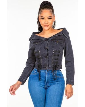 Designer Off-The-Shoulder Jackets for Women - Up to 78% off | Lyst