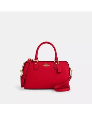 Red COACH Satchel bags and purses for Women | Lyst