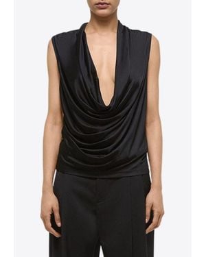 Helmut Lang High Neck Tops for Women | Lyst