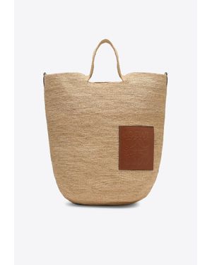 White Loewe Beach bags for Women | Lyst
