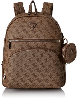 Brown Guess Backpacks for Women | Lyst