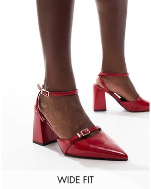 Raid Wide Fit Block Heels for Women | Lyst