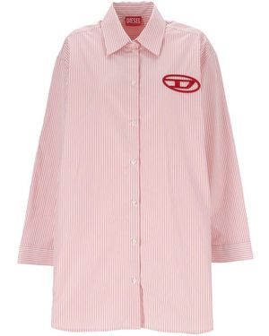 DIESEL Striped Dresses for Women | Lyst