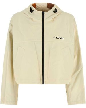 Natural Fendi Jackets for Women | Lyst
