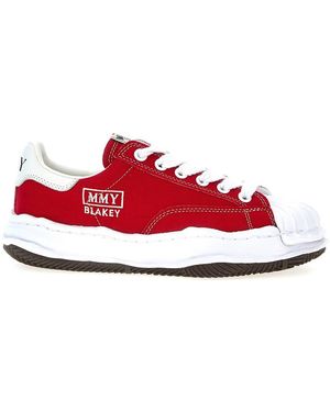 Red Maison Mihara Yasuhiro Sneakers for Men | Lyst
