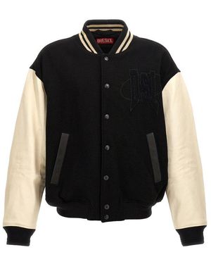 DIESEL Jersey Jackets for Men | Lyst