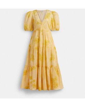 COACH Floral Dresses for Women | Lyst