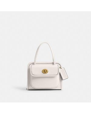 White COACH Tote bags for Women | Lyst