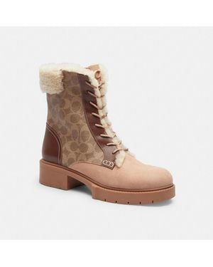 COACH Combat Boots for Women | Lyst
