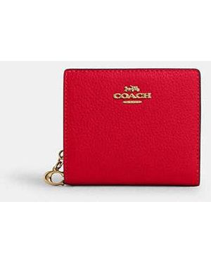 Red COACH Wallets and cardholders for Women | Lyst