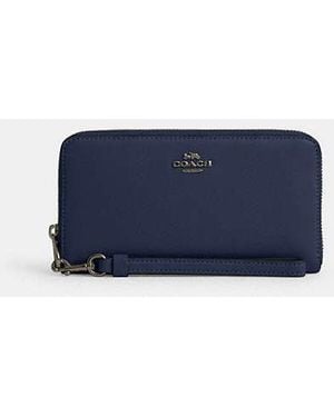 Blue COACH Wallets and cardholders for Women | Lyst