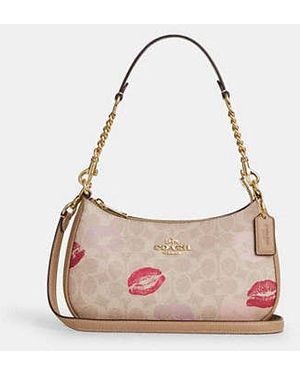COACH Coated Canvas Signature Shoulder Bags for Women - Up to 72% off ...