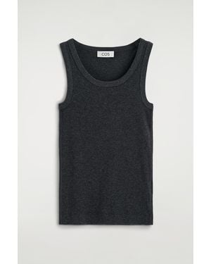 Black COS Tops for Women | Lyst