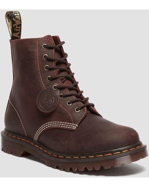 Dr. Martens 2976 Wax Commander Leather Chelsea Boots in Brown for