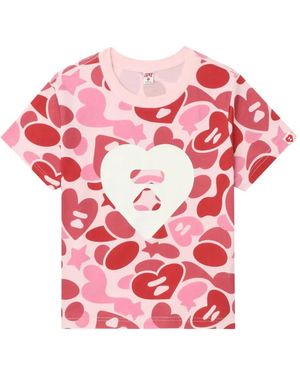 Pink AAPE BY A BATHING AP Tops for Women | Lyst UK