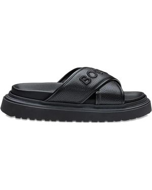 Black Bogner Sandals and Slides for Men | Lyst UK