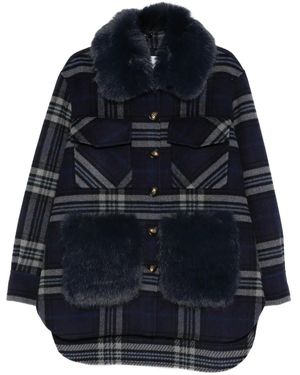 Cappotti Blu Ava Adore da donna | Lyst