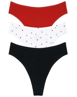 Red Negative Underwear Lingerie for Women | Lyst