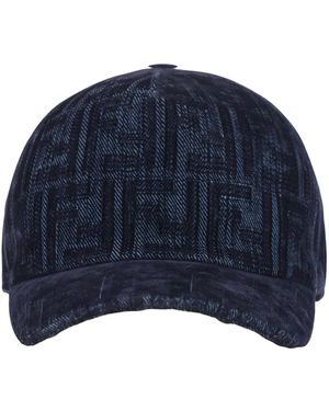 Blue Fendi Hats for Men | Lyst