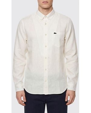 Lacoste Linen Shirts for Men | Lyst