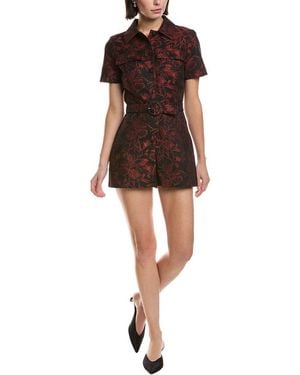 Brown Amanda Uprichard Jumpsuits And Rompers For Women Lyst Uk