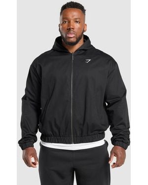 Black GYMSHARK Jackets for Men | Lyst