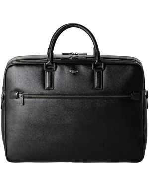 Serapian Zip-Up Slim Briefcase in Black for Men | Lyst Serapian Zip-Up Slim Briefcase in Black for Men | Lyst