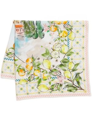 Metallic Harrods Scarves and mufflers for Women | Lyst UK