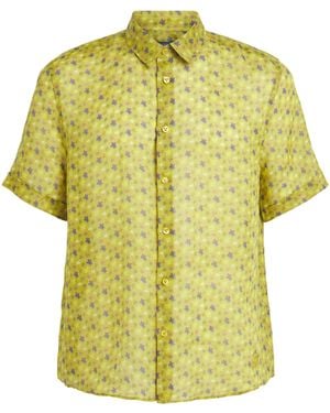 Yellow Shirts for Men | Lyst