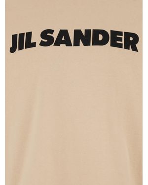 Jil Sander 'Love Is The Beginning' T-Shirt in Black for Men Jil Sander 'Love Is The Beginning' T-Shirt in Black for Men