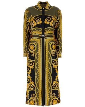 Versace Shirt Dresses for Women | Lyst