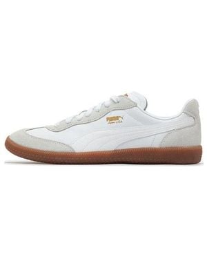 PUMA Liga Leather Retro Shoe in Black for Men Lyst UK