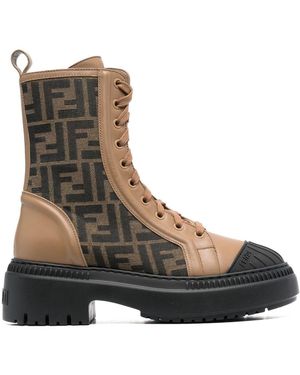 Fendi Combat Boots for Women | Lyst