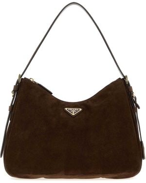 Brown Prada Bags for Women | Lyst