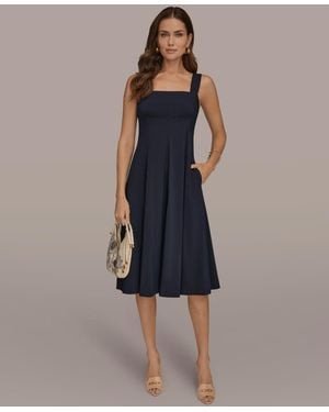 Blue Donna Karan Dresses for Women | Lyst - Page 2