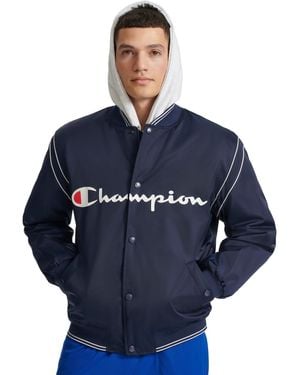 Champion Varsity Jackets for Men | Lyst