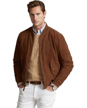 Polo Ralph Lauren Suede Jackets for Men | Lyst