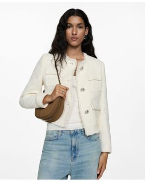Mango Knitted Jackets for Women | Lyst