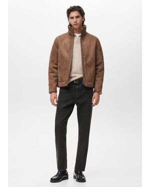 Mango Textured Jackets for Men | Lyst