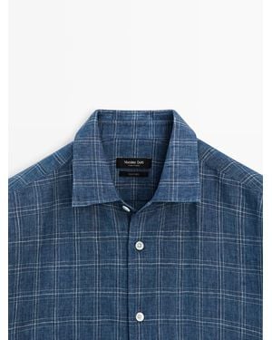 Blue MASSIMO DUTTI Shirts for Men | Lyst UK