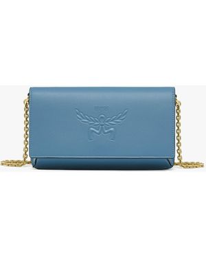 Blue MCM Wallets and cardholders for Women | Lyst
