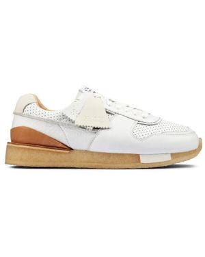 White Clarks Sneakers for Women | Lyst