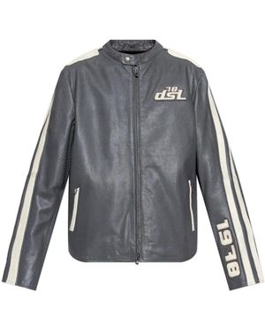 Gray DIESEL Jackets for Men | Lyst